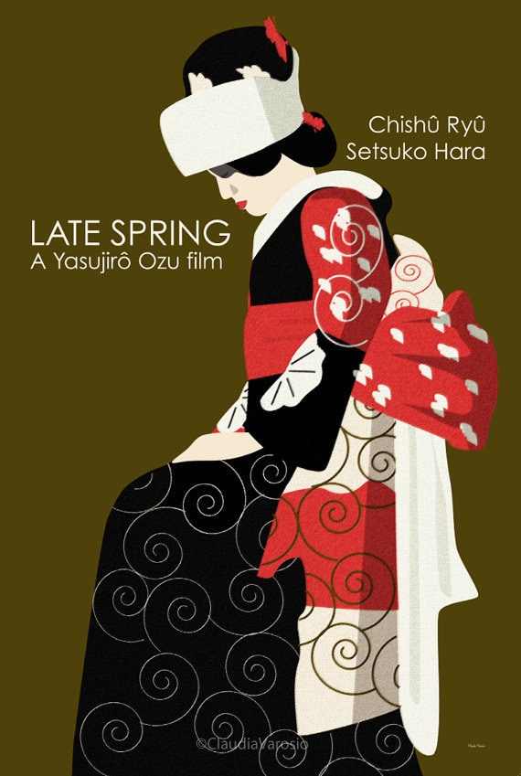 Movie Poster Late Spring Print in Various Sizes - Etsy UK