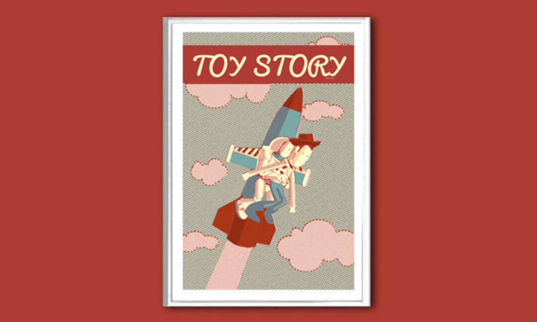 Movie Poster Toy Story Retro Print in Various Sizes - Etsy