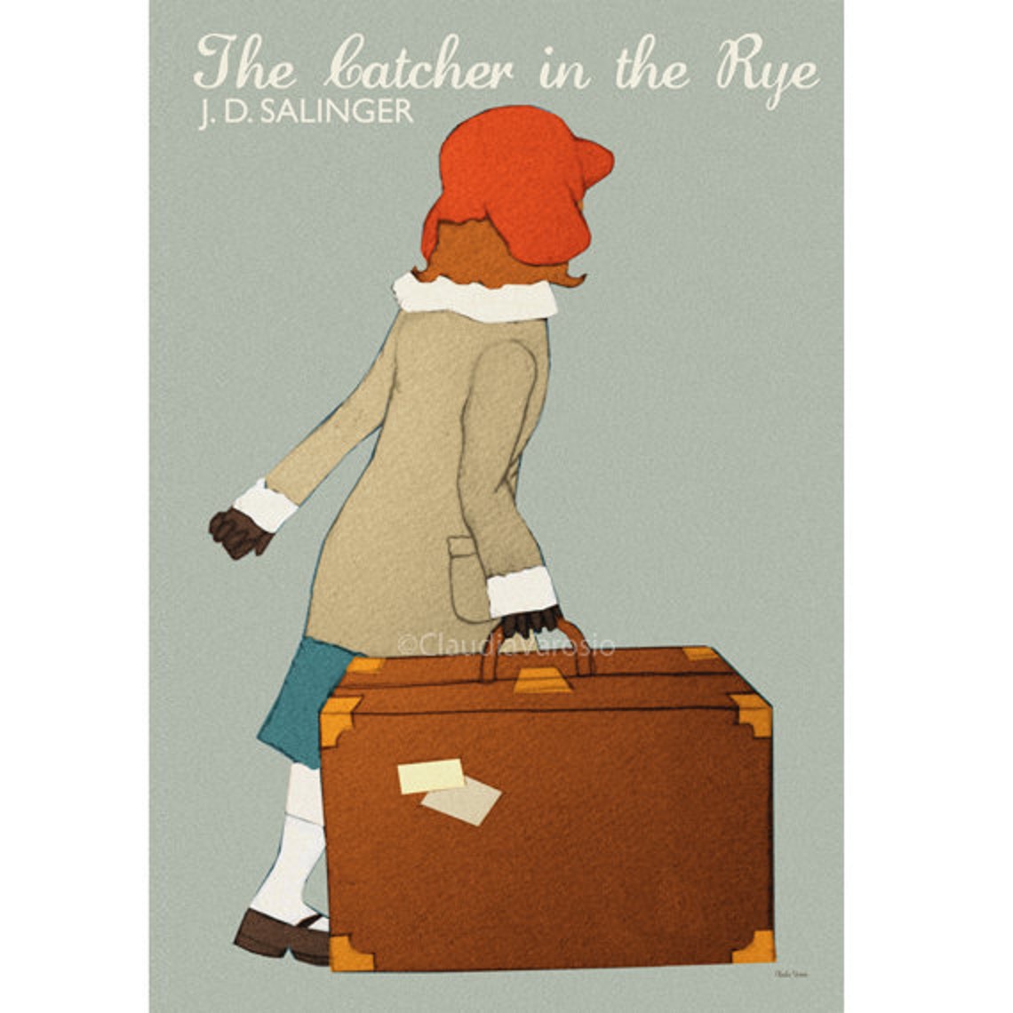 Poster The Catcher in the Rye print in various sizes | Etsy