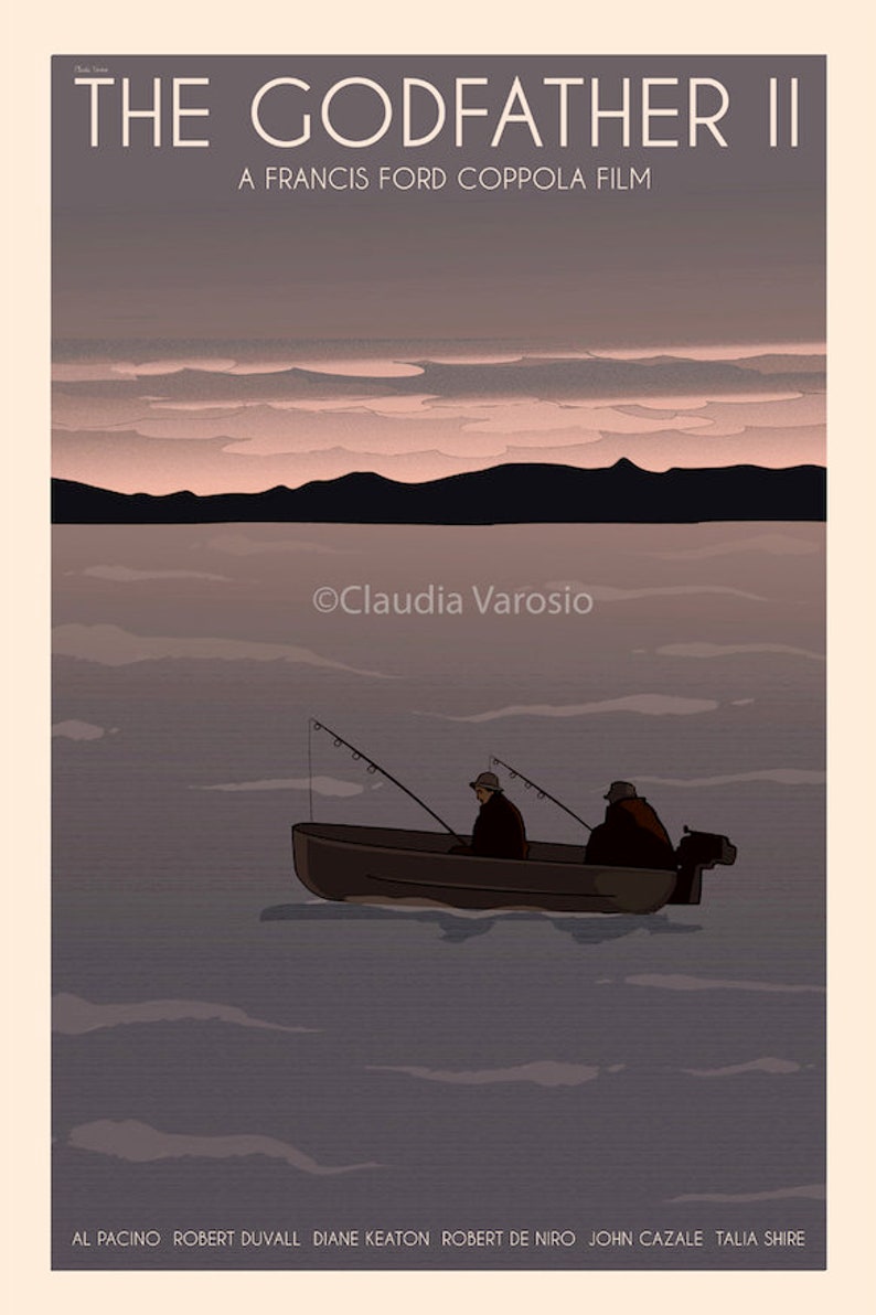 The Godfather 1 and 2 Movie Posters Bundle in Various Sizes - Etsy UK
