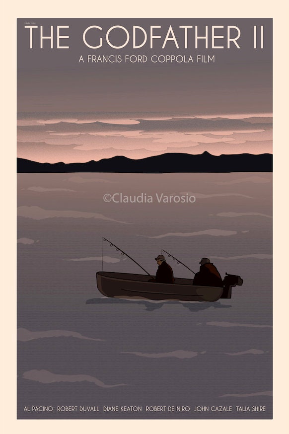 The Godfather 1 and 2 Movie Posters Bundle in Various Sizes - Etsy UK