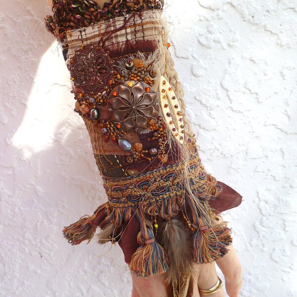 Textile Cuff - Etsy