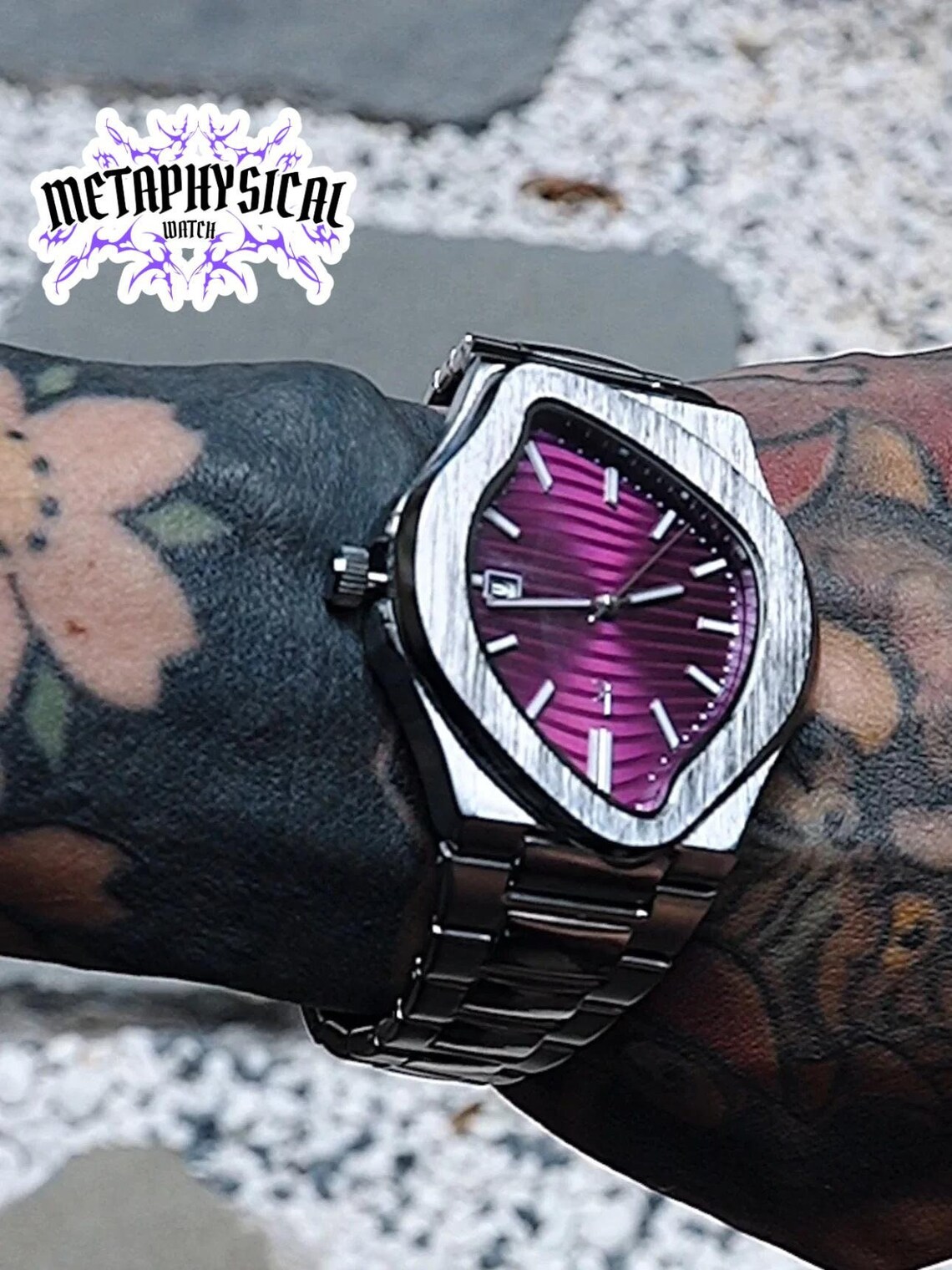 Melting Nautilus Watch Surrealist Art Timepiece Unique Nautical Design ...