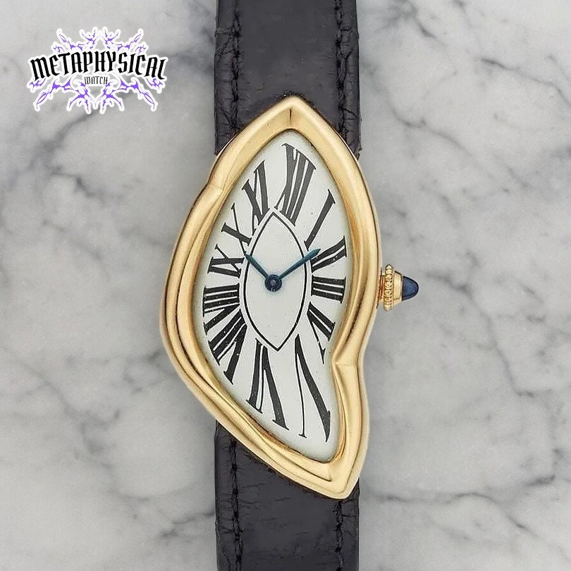 Melting Vintage Dali Crash Watch - Art Watch Inspired by Salvador Dali ...