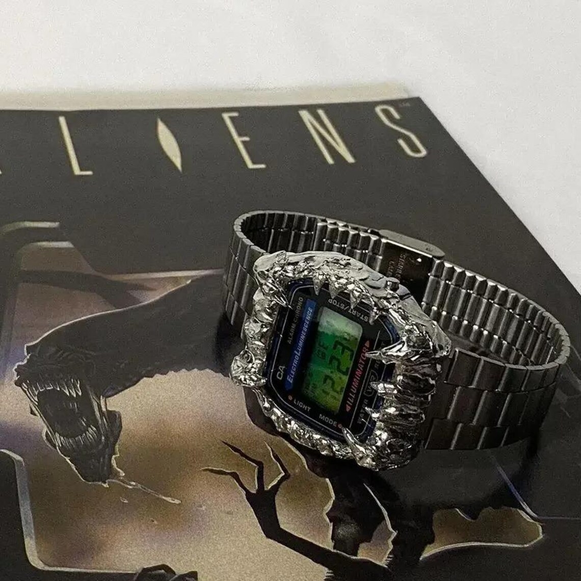 Custom Casio Watch Personalized Retro Timepiece Unique Streetwear ...