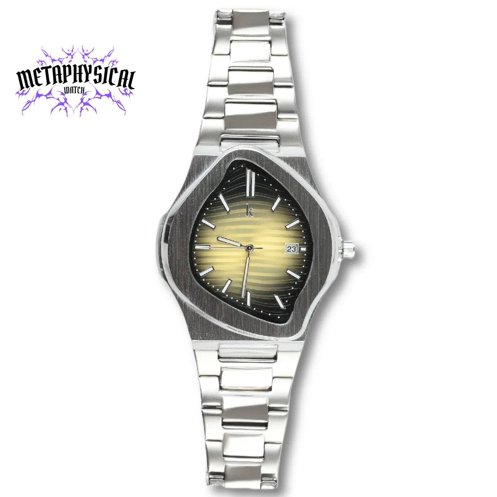 Melting Nautilus Watch Surrealist Art Timepiece Unique Nautical Design ...