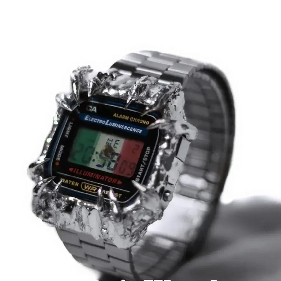 Custom Casio Watch Personalized Retro Timepiece Unique Streetwear ...