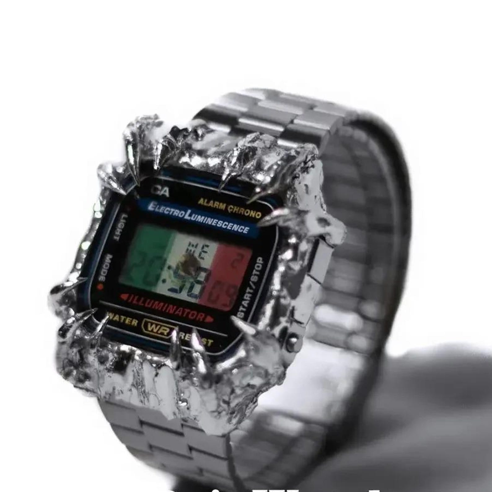 Custom Casio Watch Personalized Retro Timepiece Unique Streetwear ...