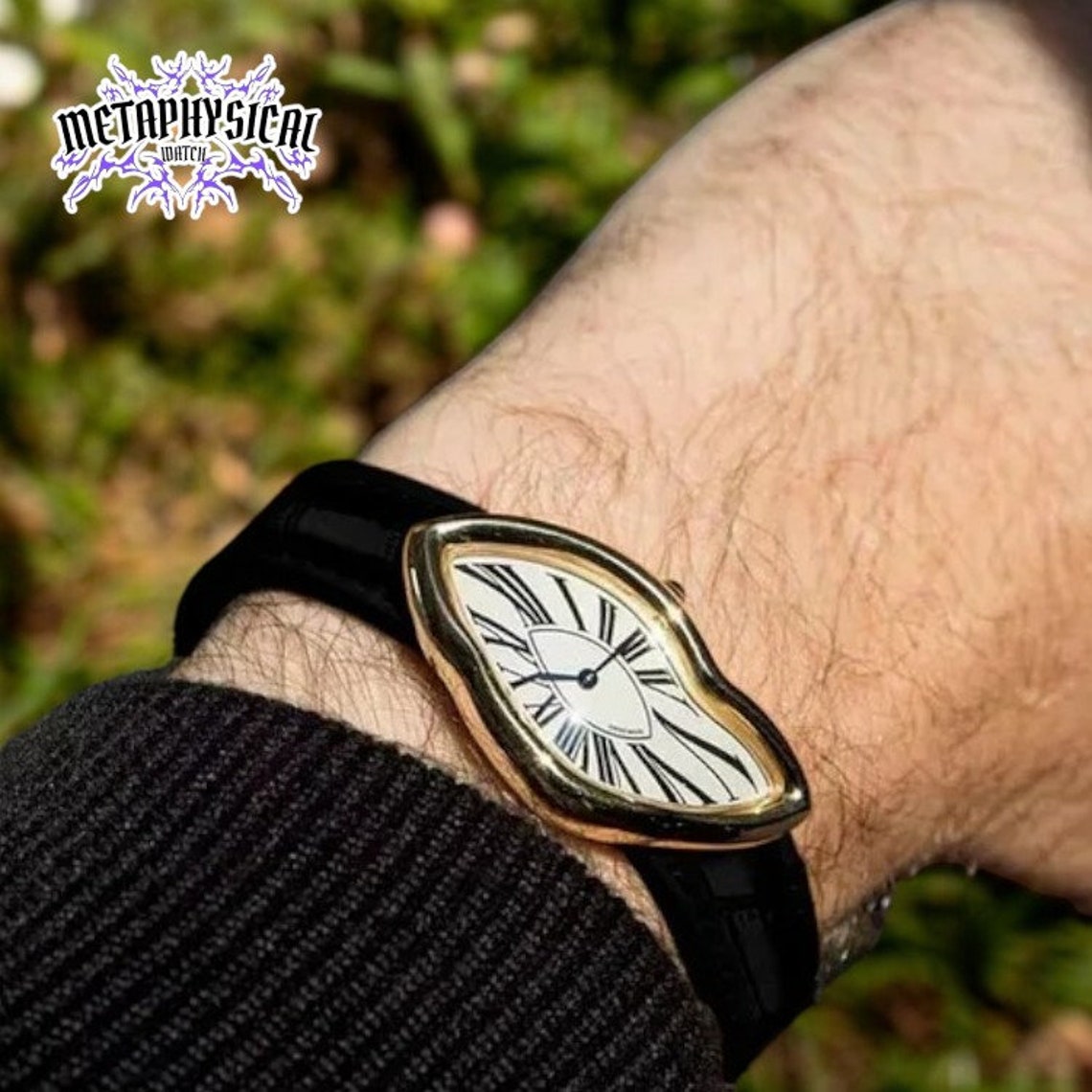 Melting Vintage Dali Crash Watch - Art Watch Inspired by Salvador Dali ...