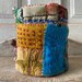 STITCH POT Fiber Art Stitch Vessel Textile Art - Etsy