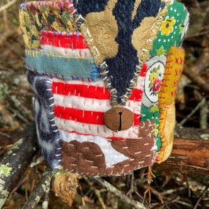 STITCH POT Fiber Art Stitch Vessel Textile Art - Etsy