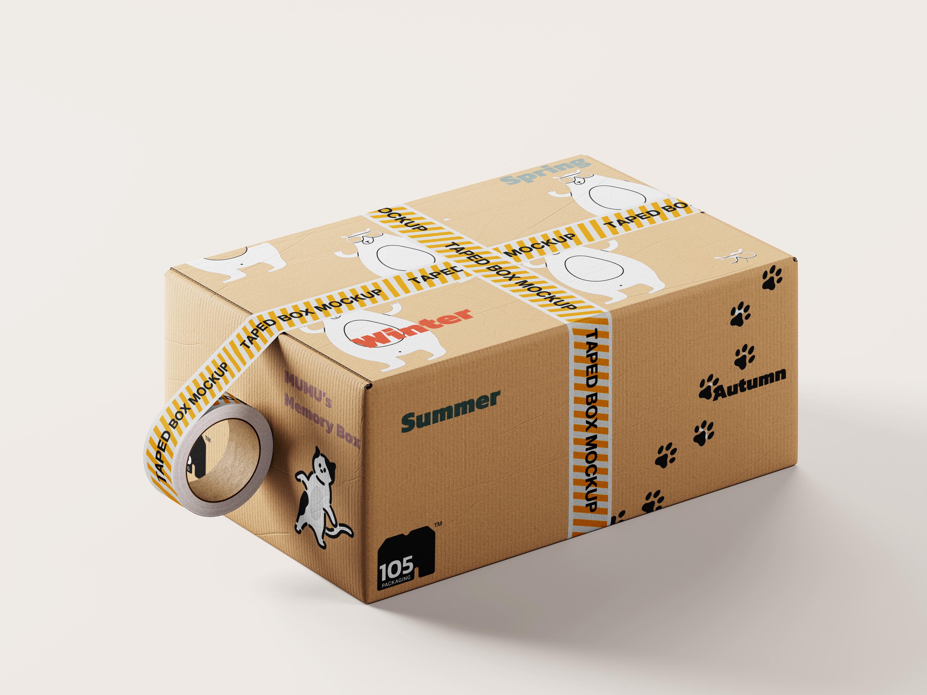 FULLY Customize Shipping Box Packaging Solution Design Box for Small ...