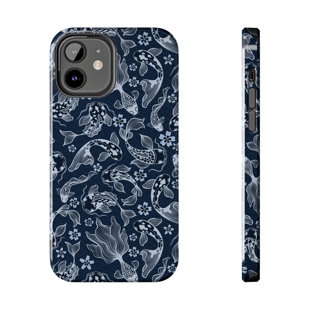 Animal, Spiritual, Fish, Water, Navy Blue Tough Case, Protective Shell ...
