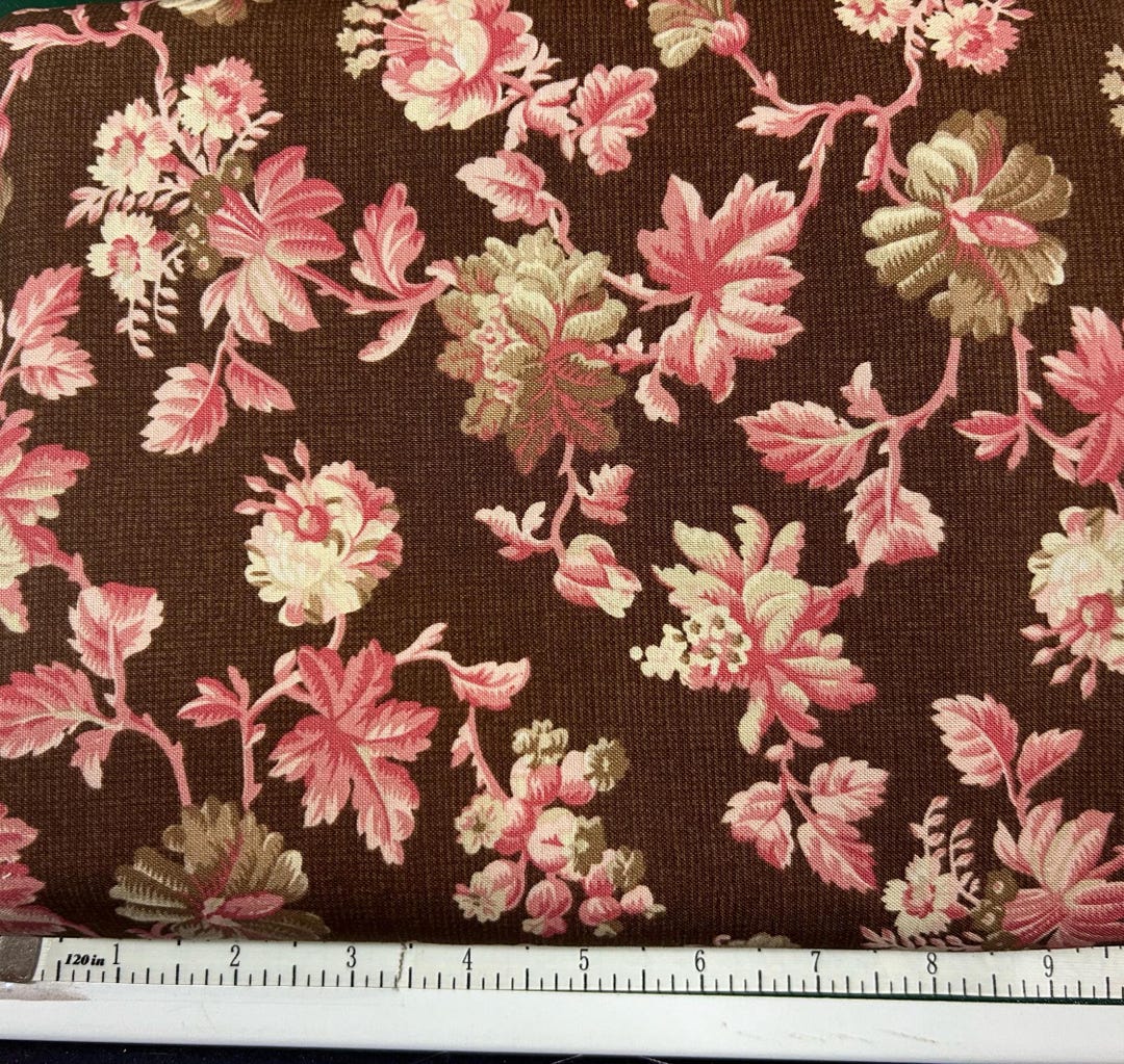 Fabric chalk & Timber Walnut 8215 by Timeworn Toolbox Marcus Fabrics ...