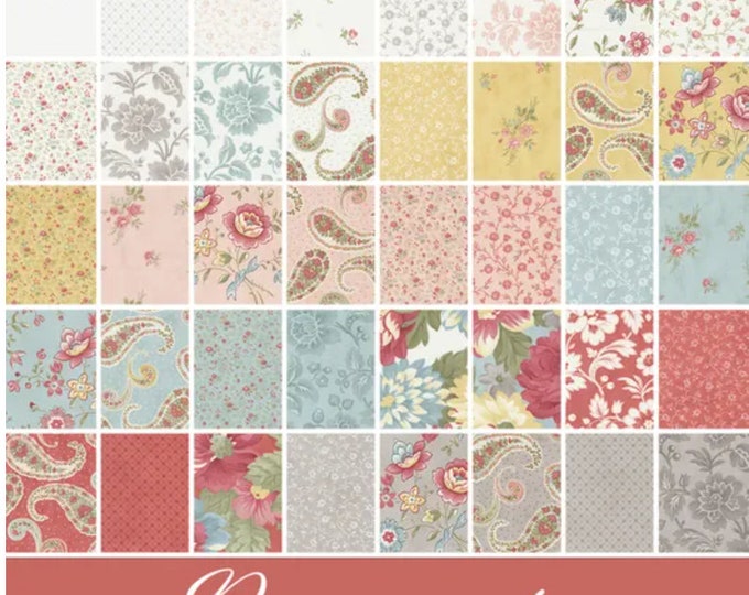 Promenade Charm Pack / 3 Sisters / Moda Fabrics - Etsy