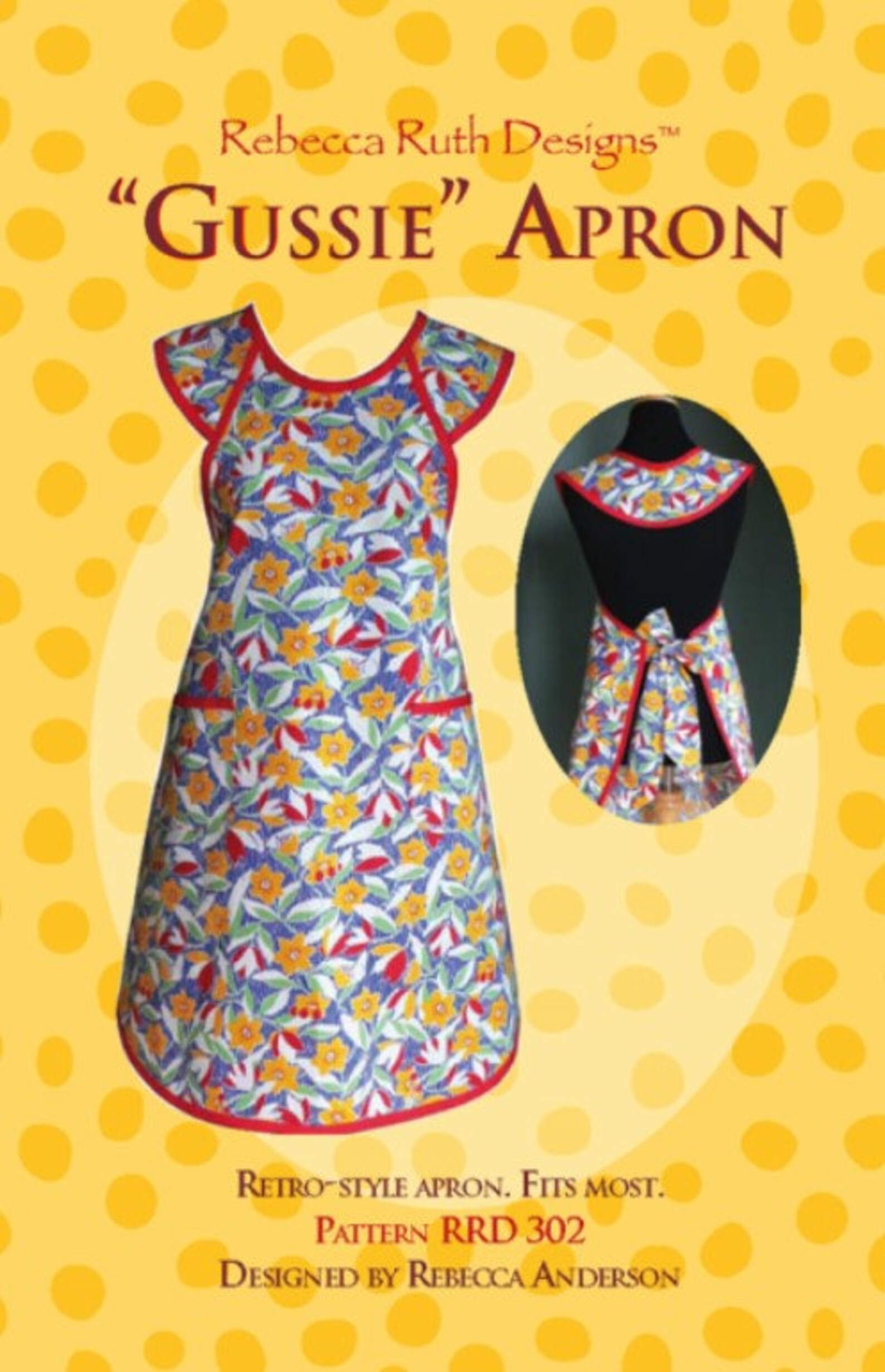 The Gussie Apron by Rebecca Ruth Designs - Etsy