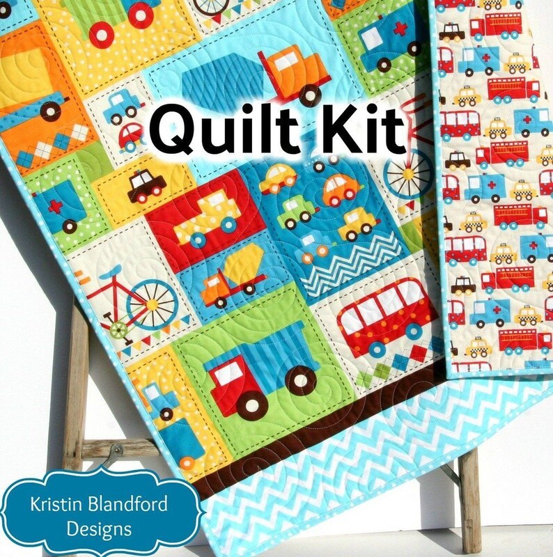 Quilt Panel Kit mode of Transportation 62x80 - Etsy