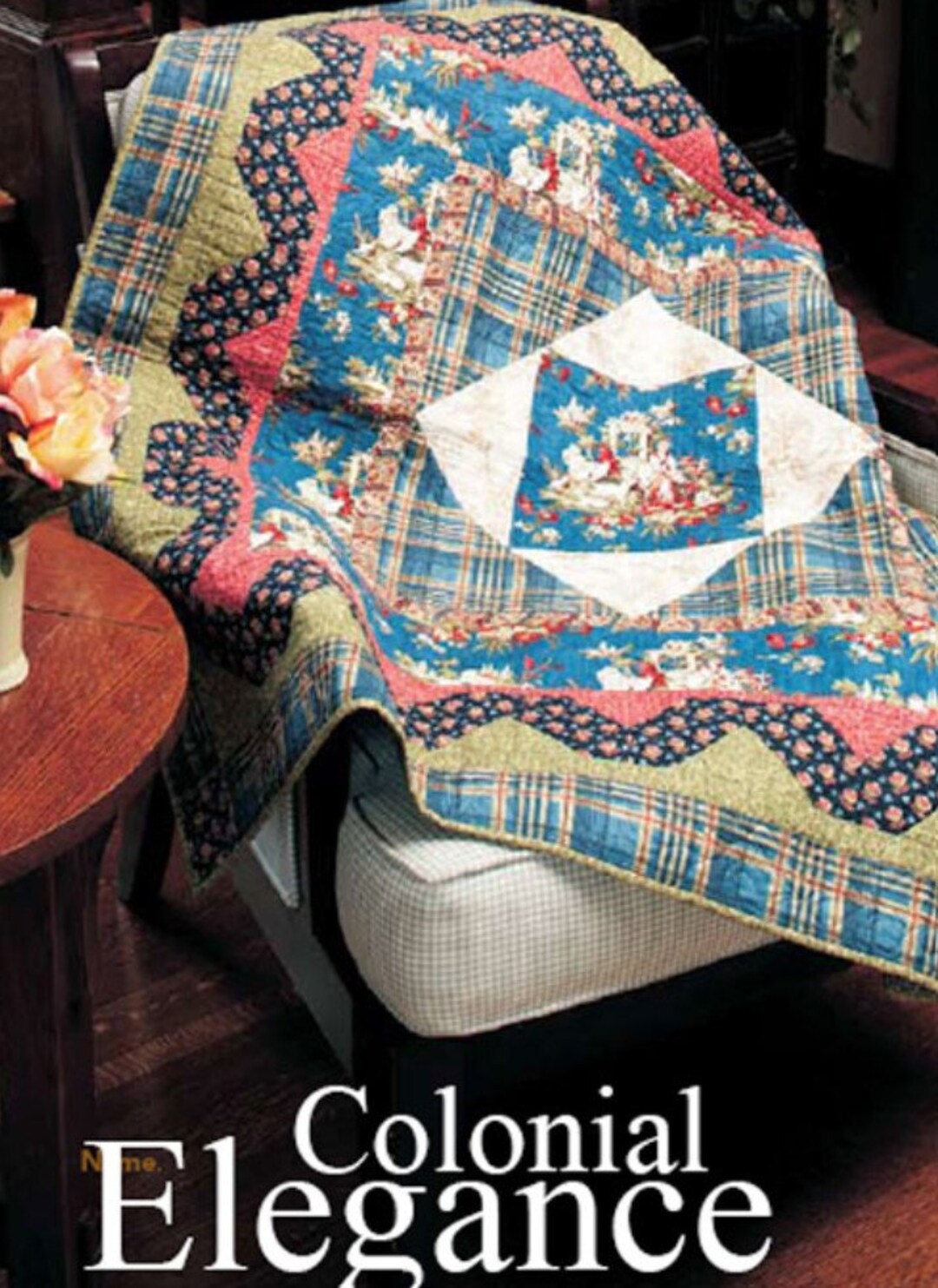 Quilt Kit - "colonial Elegance" by Kaye England Medallion-styled Quilt ...