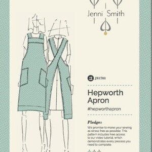Hepworth Apron by Jenni Smith Complete Kit - Etsy