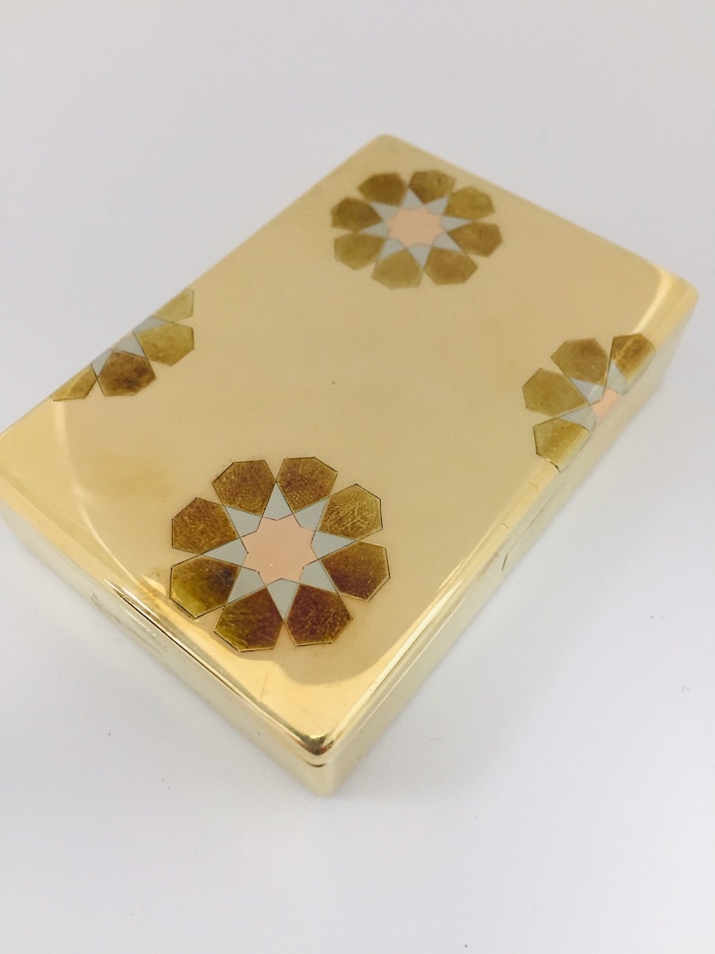 Vintage Cartier Gold Box - Etsy