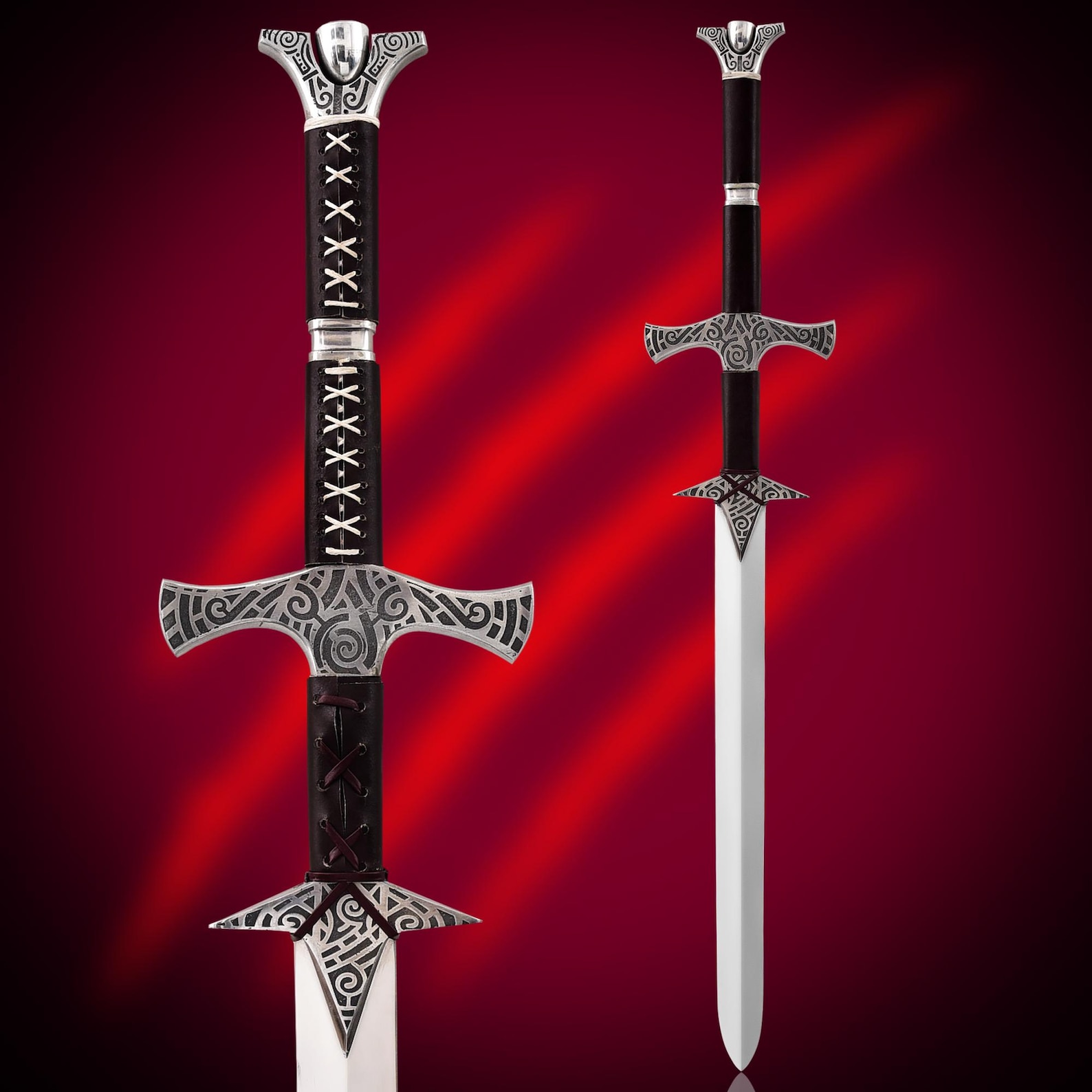 Custom Hand Forged Remarkable Deadra Skyrim Oblivion Warrior Great ...