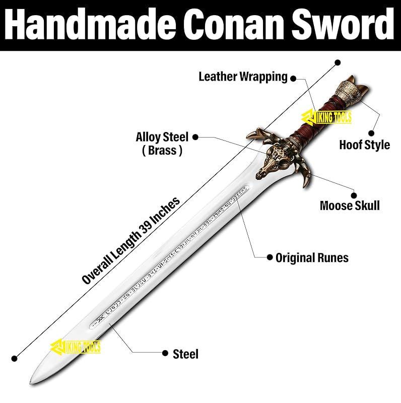 Custom Hand Forged Remarkable Deadra Skyrim Oblivion Warrior Great ...