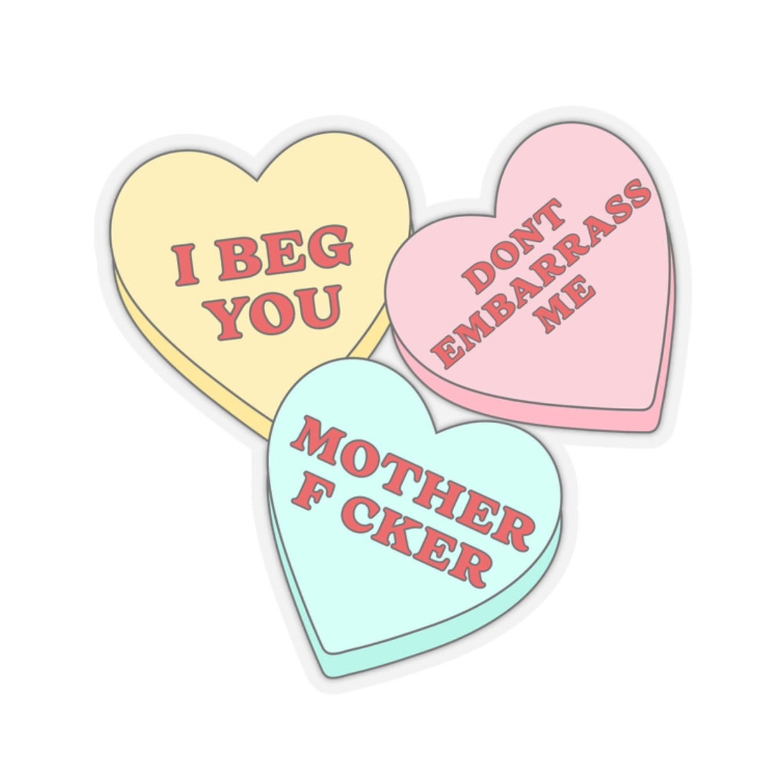 Sabrina Carpenter Merch, Don't Embarrass Me Kiss-cut Stickers - Etsy