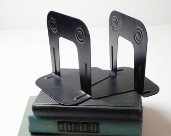Simple Metal Bookends - Etsy