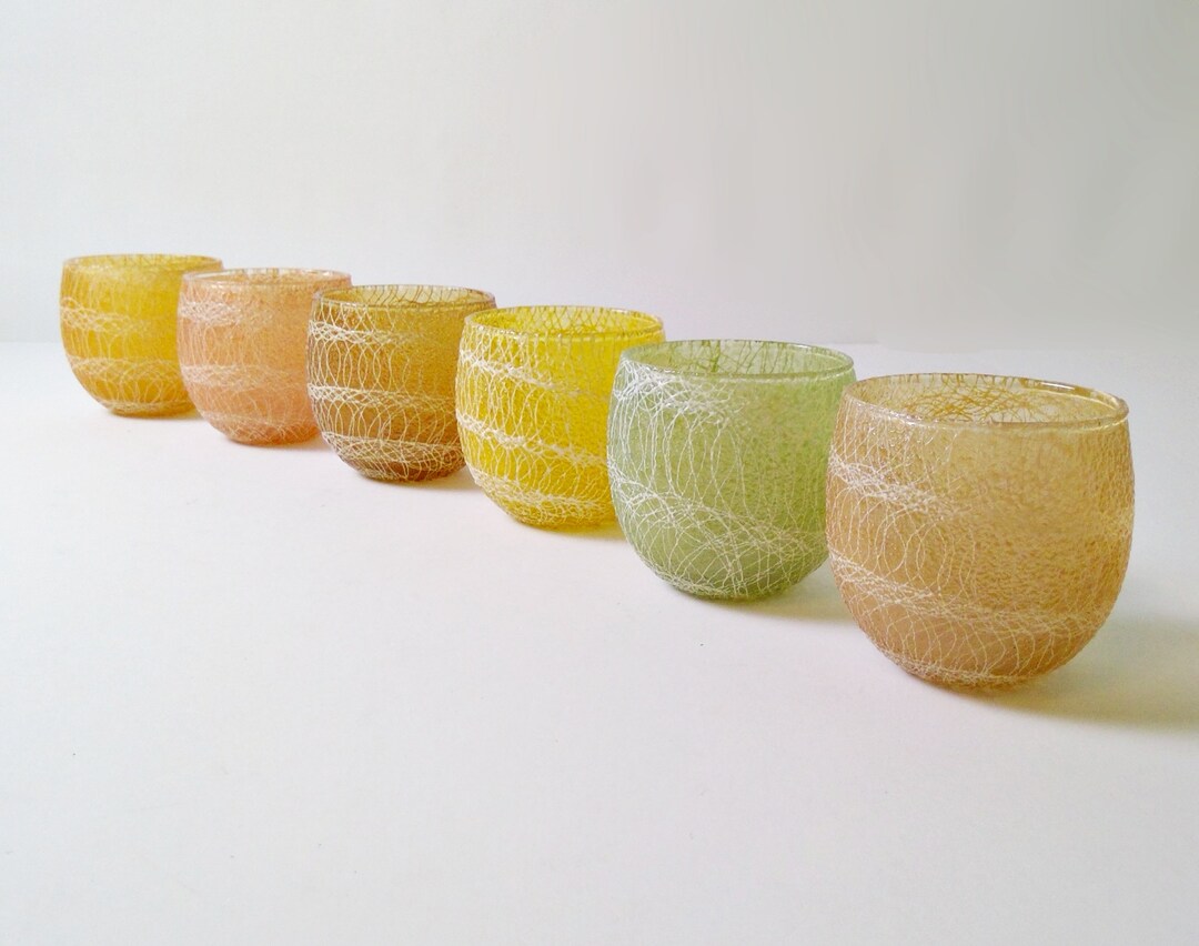 Vintage Color Craft Spaghetti String Roly Poly MCM Glasses - Etsy