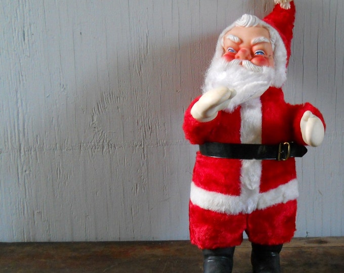 1950's Vintage Stuffed Santa Claus - Etsy