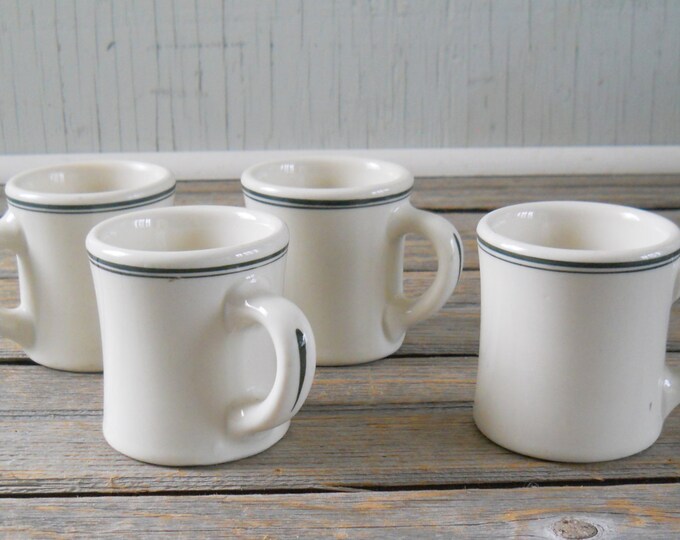 Vintage Victor Coffee Mugs Restaurant Ware Set of 4 - Etsy