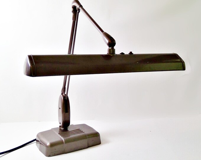 Vintage Dazor Floating Drafting Desk Lamp Industrial - Etsy