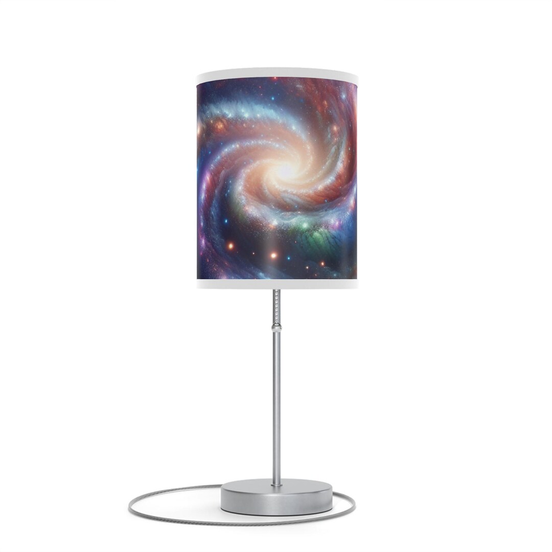 Nebula Table Lamp: Celestial Moon Design, Galaxy Theme - Etsy