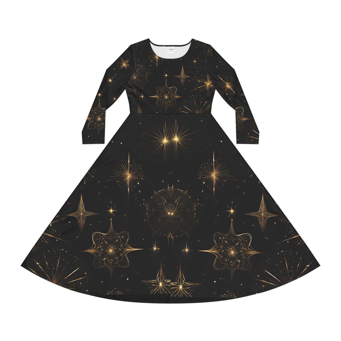 Celestial Goddess Maxi Dress: Long Sleeve Halloween Costume - Etsy