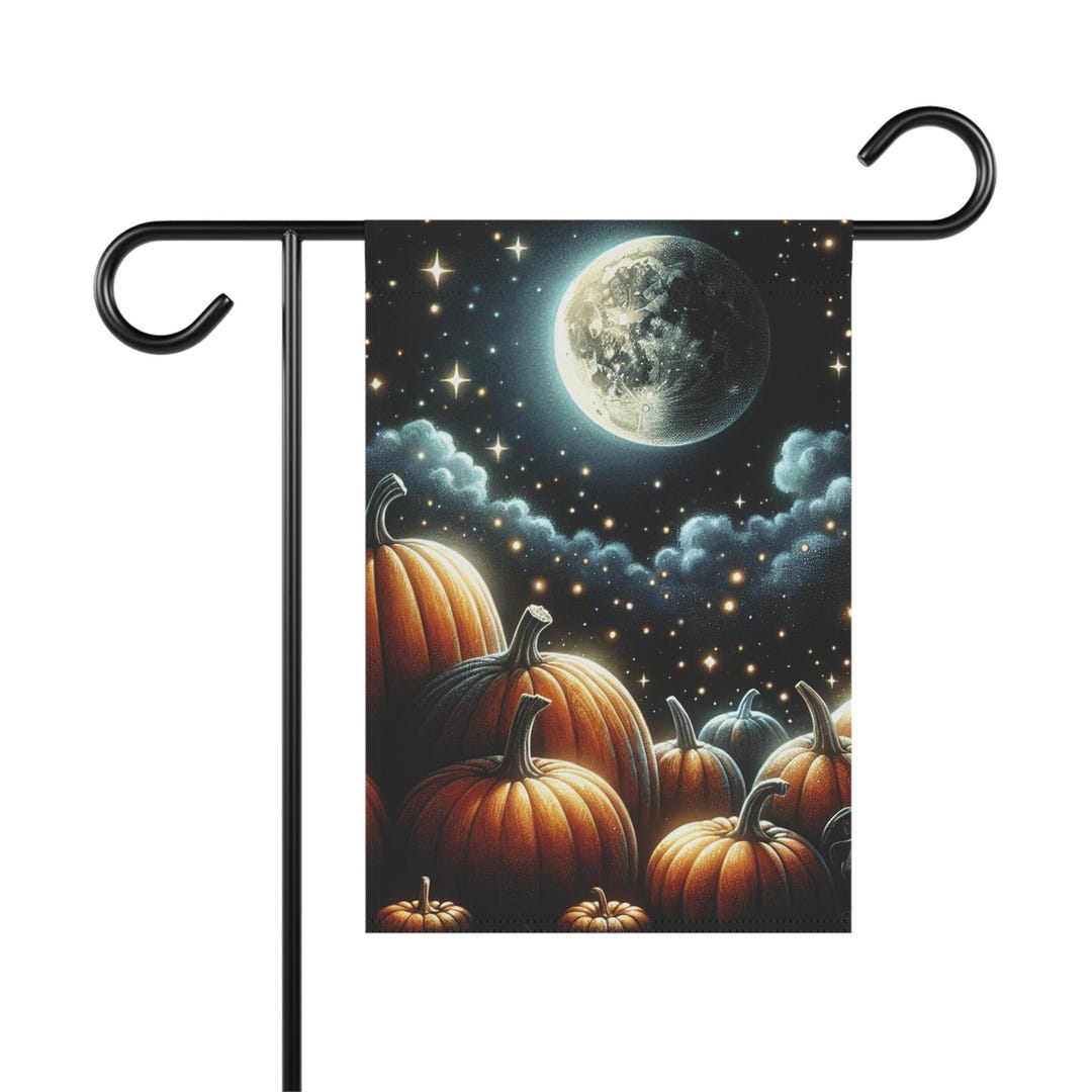 Celestial Pumpkin Patch House Banner: Autumn Halloween Decor - Etsy