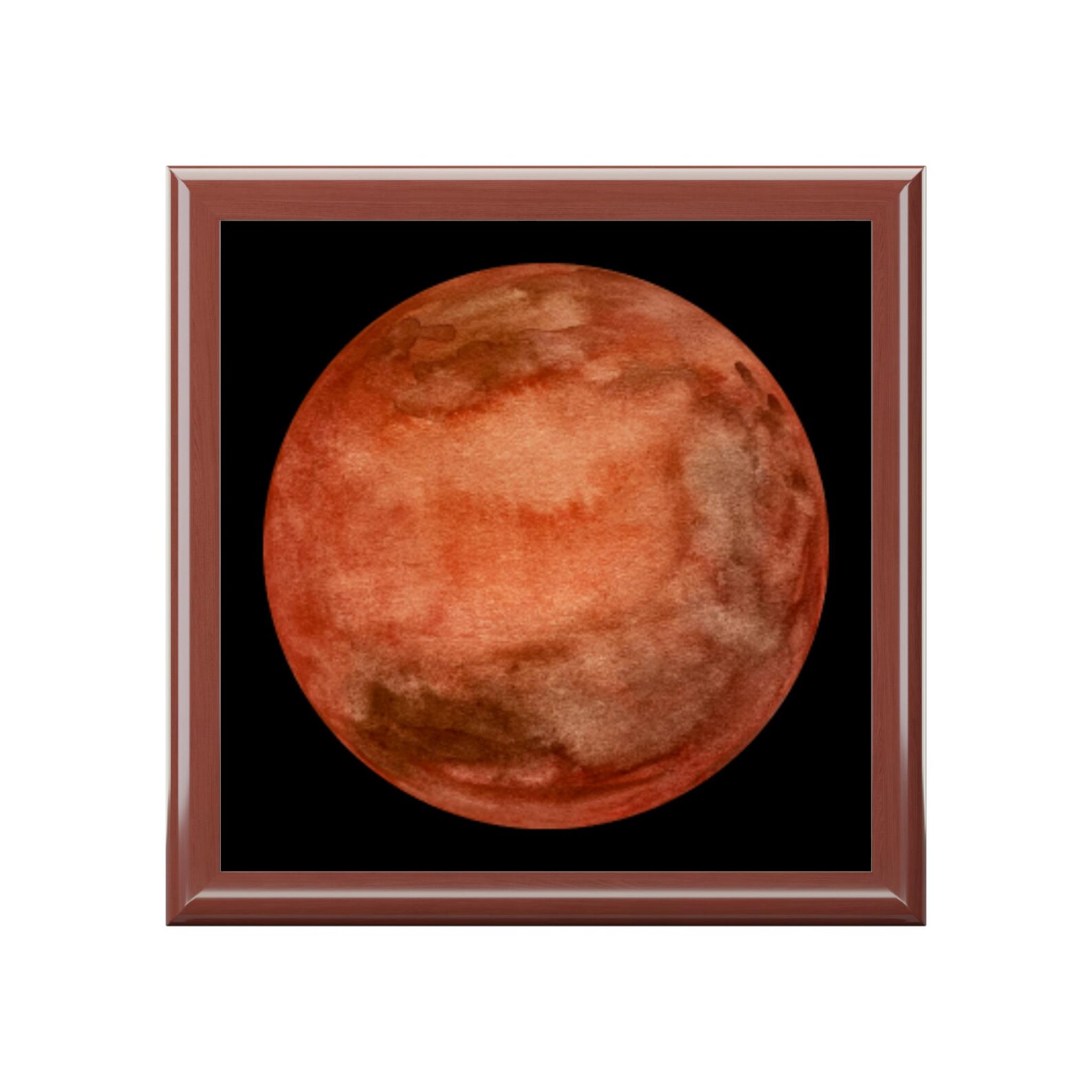 Celestial Mars Jewelry Box - Ring Box for Accessories, Pendant ...