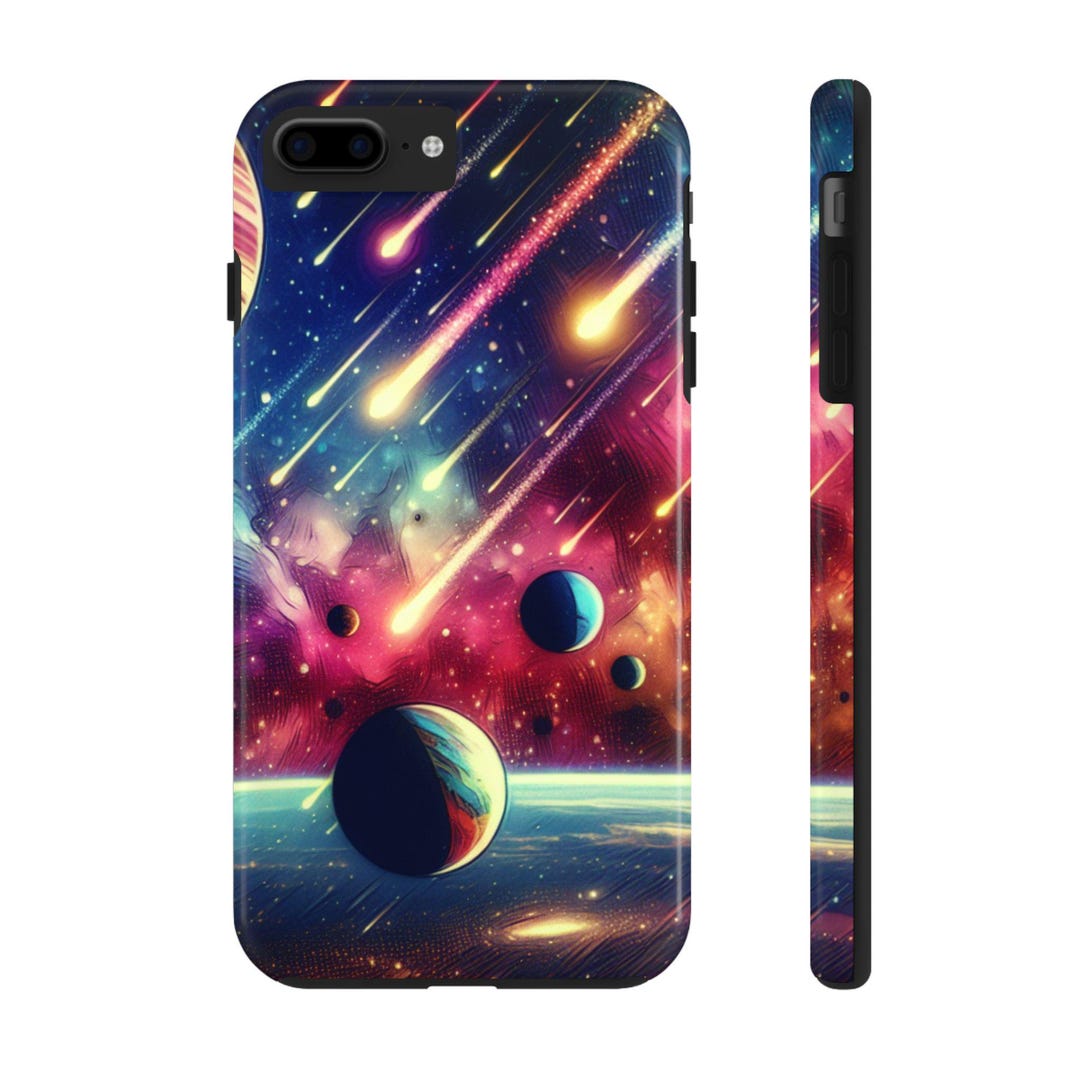 Celestial Planets Phone Case, Tough Phone Cases, Galaxy Phone Cover ...