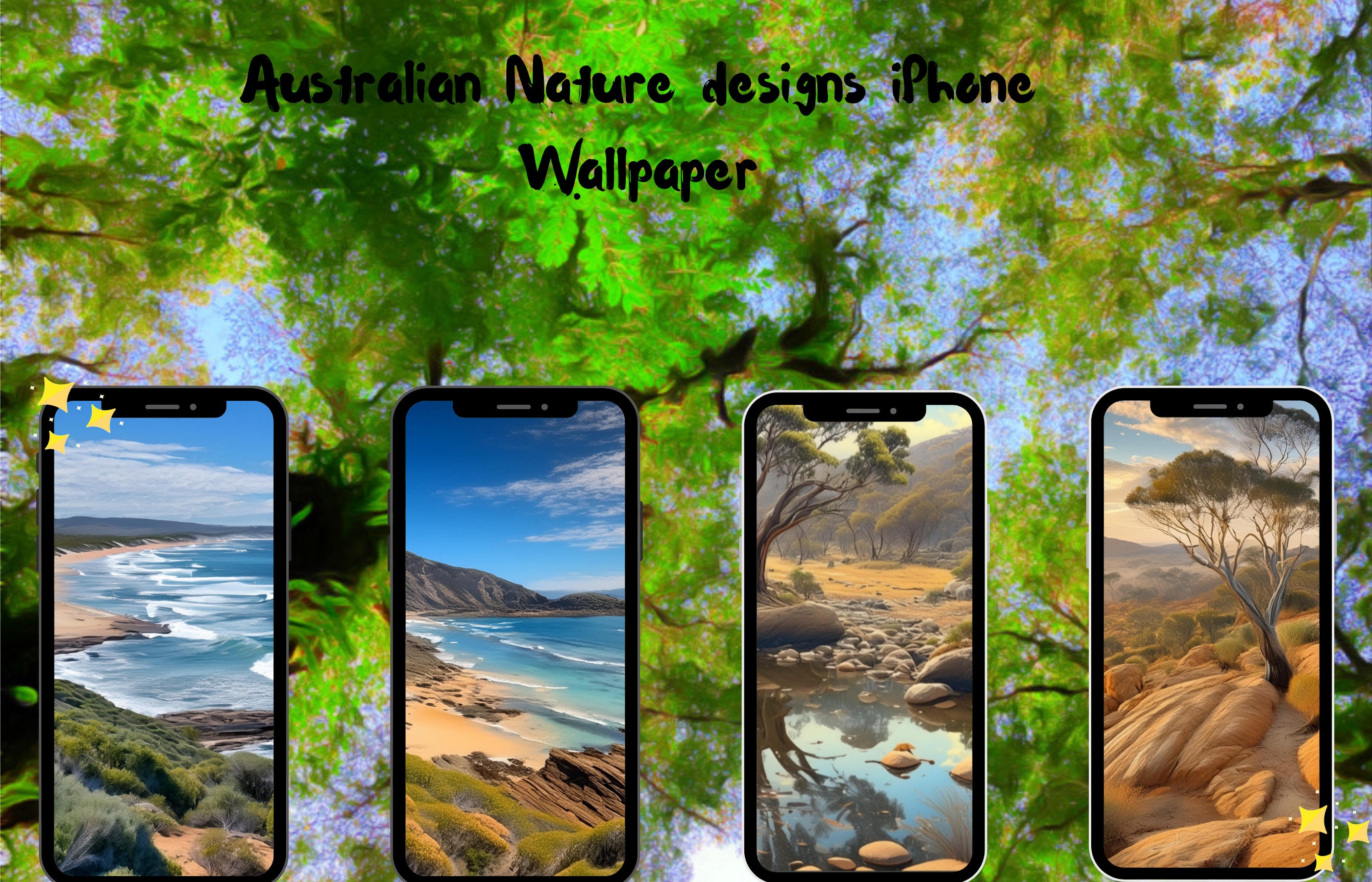 IPhone Wallpaper Design Nature - Etsy
