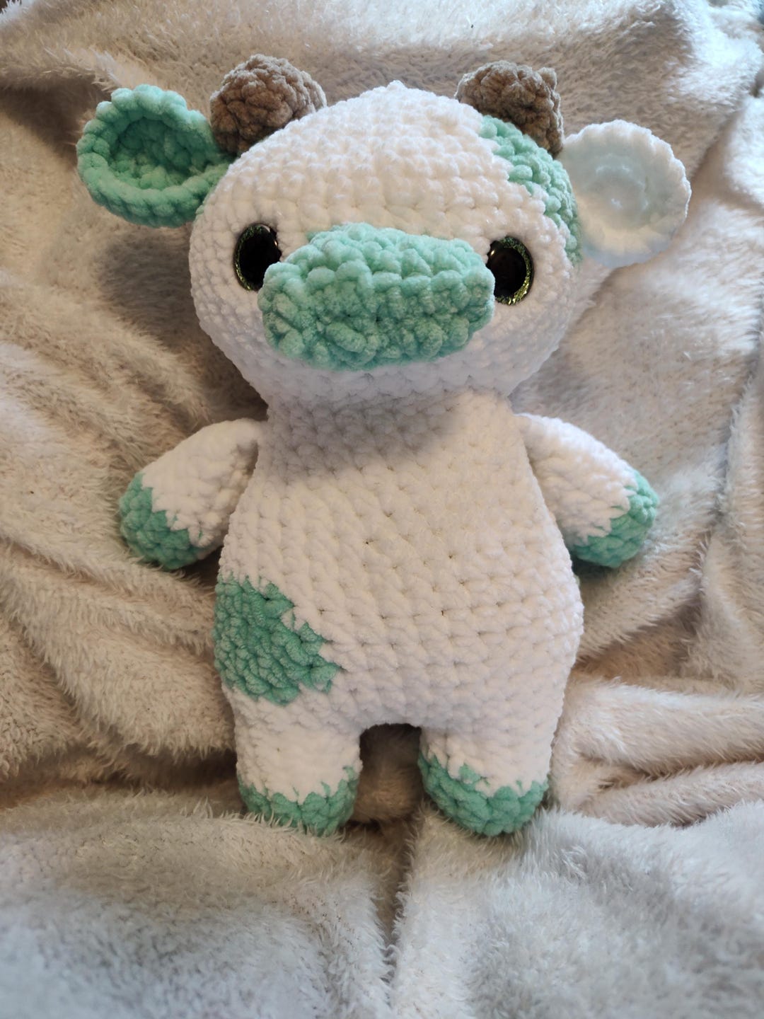 Mint Cow - Etsy