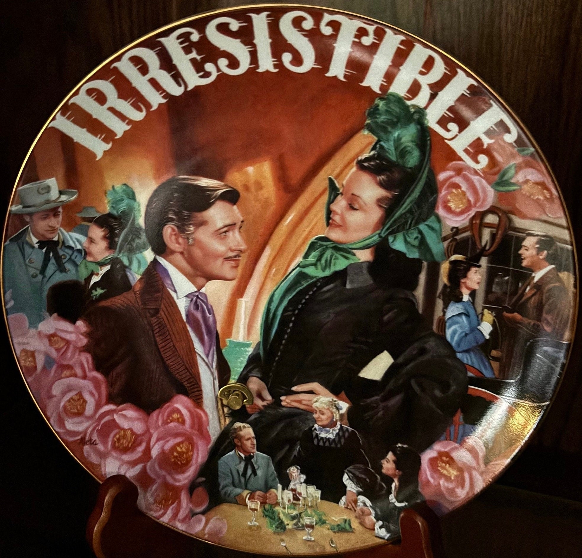 Gone With the Wind Collector Plates…in Box With Certificate! Limited ...