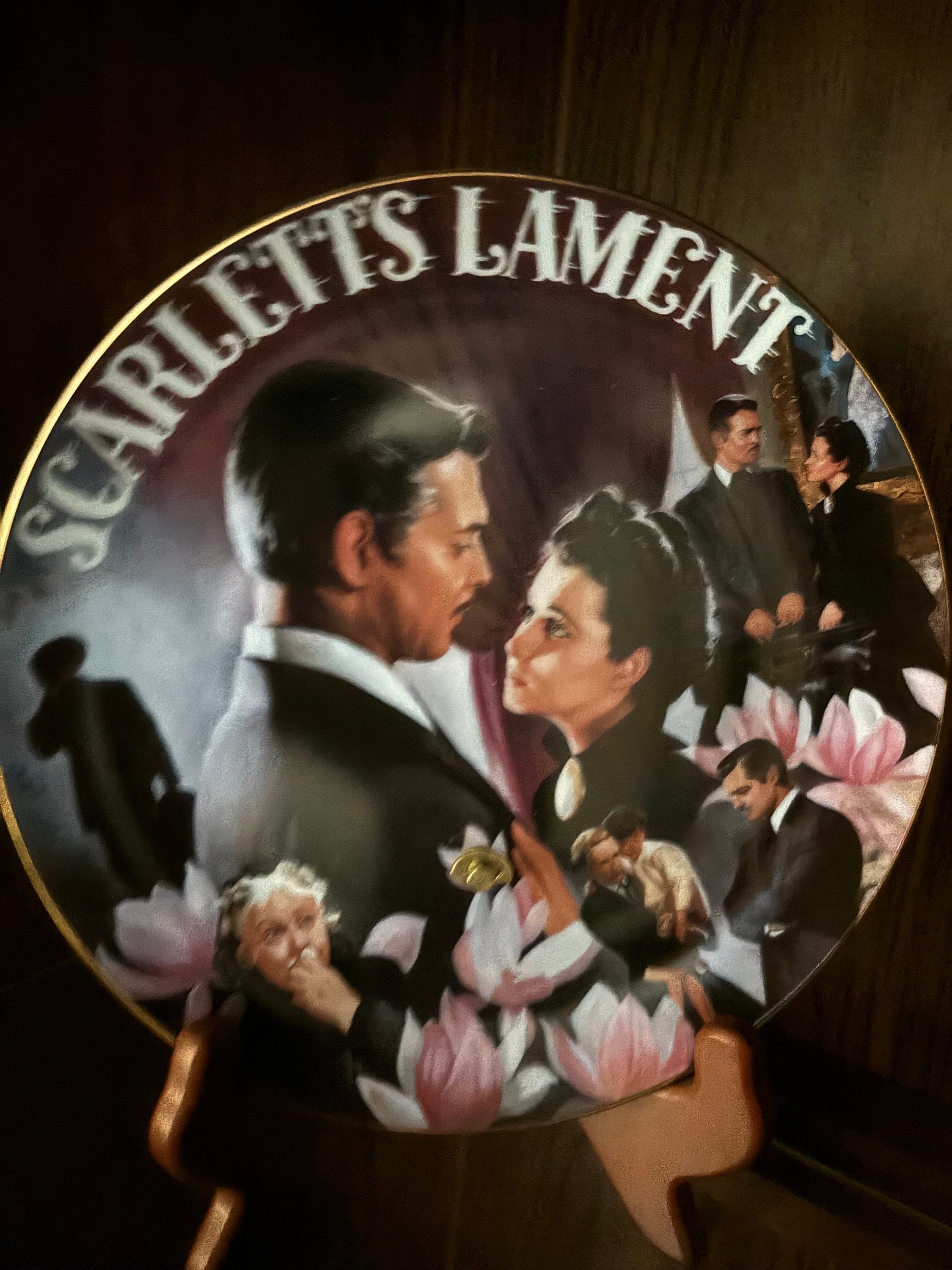 Gone With the Wind Collector Plates…in Box With Certificate! Limited ...