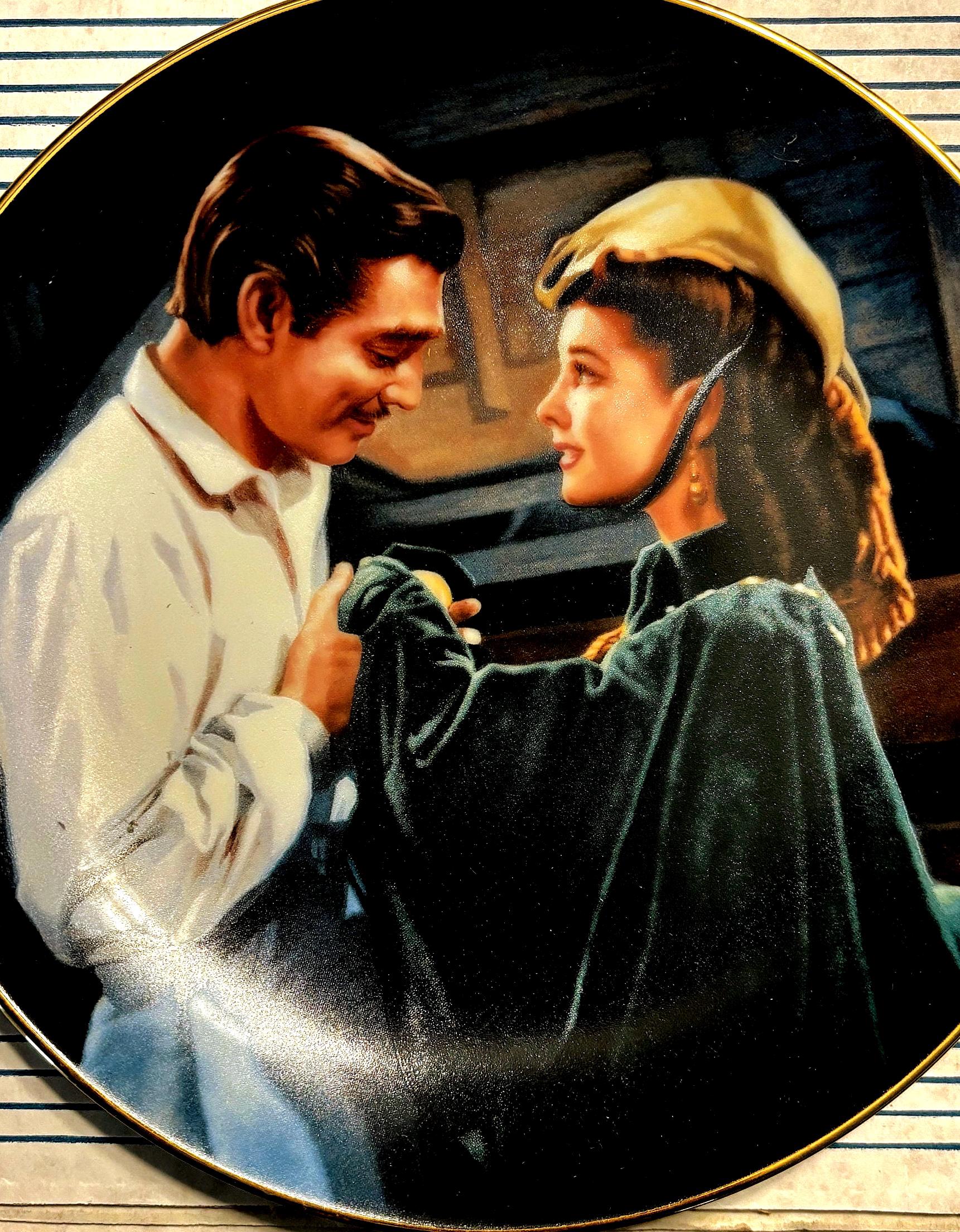 Gone With the Wind Collector Plates…in Box With Certificate! Limited ...
