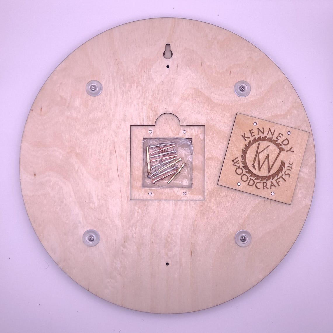 Party at My Crib Cribbage Board, Fun Wall Art Circular Wooden Cribbage ...