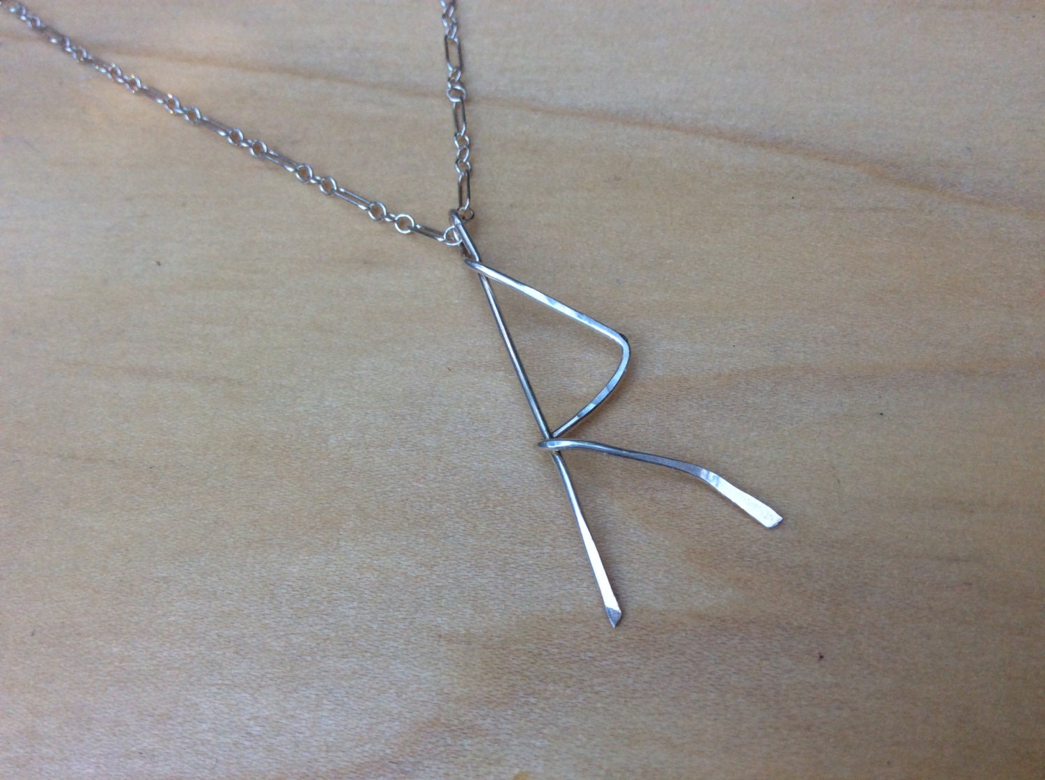 Raidho Rune Necklace Traveler Rune Necklace Journey Rune - Etsy