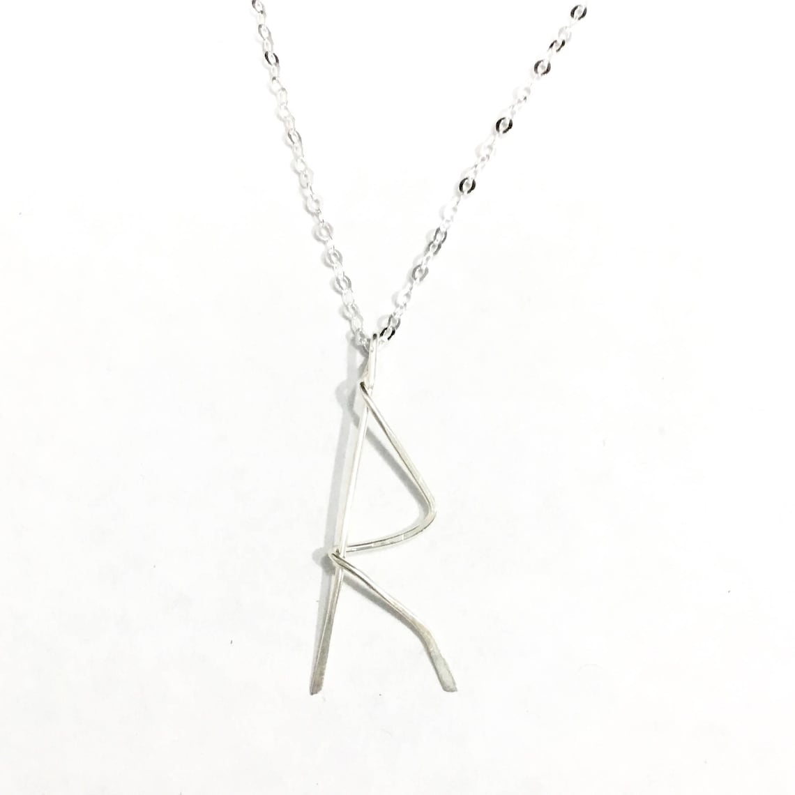 Raidho Rune Necklace Traveler Rune Necklace Journey Rune - Etsy