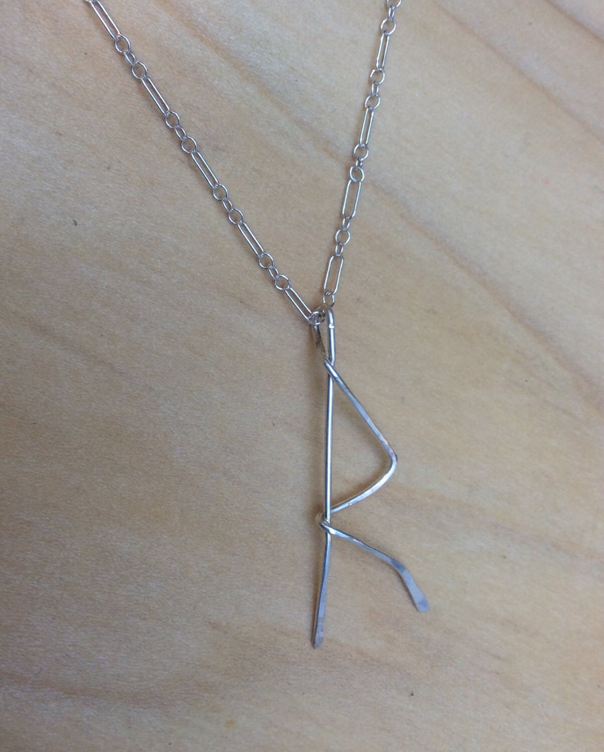 Raidho Rune Necklace Traveler Rune Necklace Journey Rune - Etsy