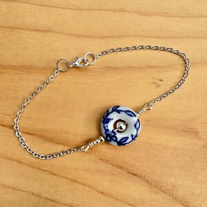 Delft Blue Willow Bracelet - Etsy
