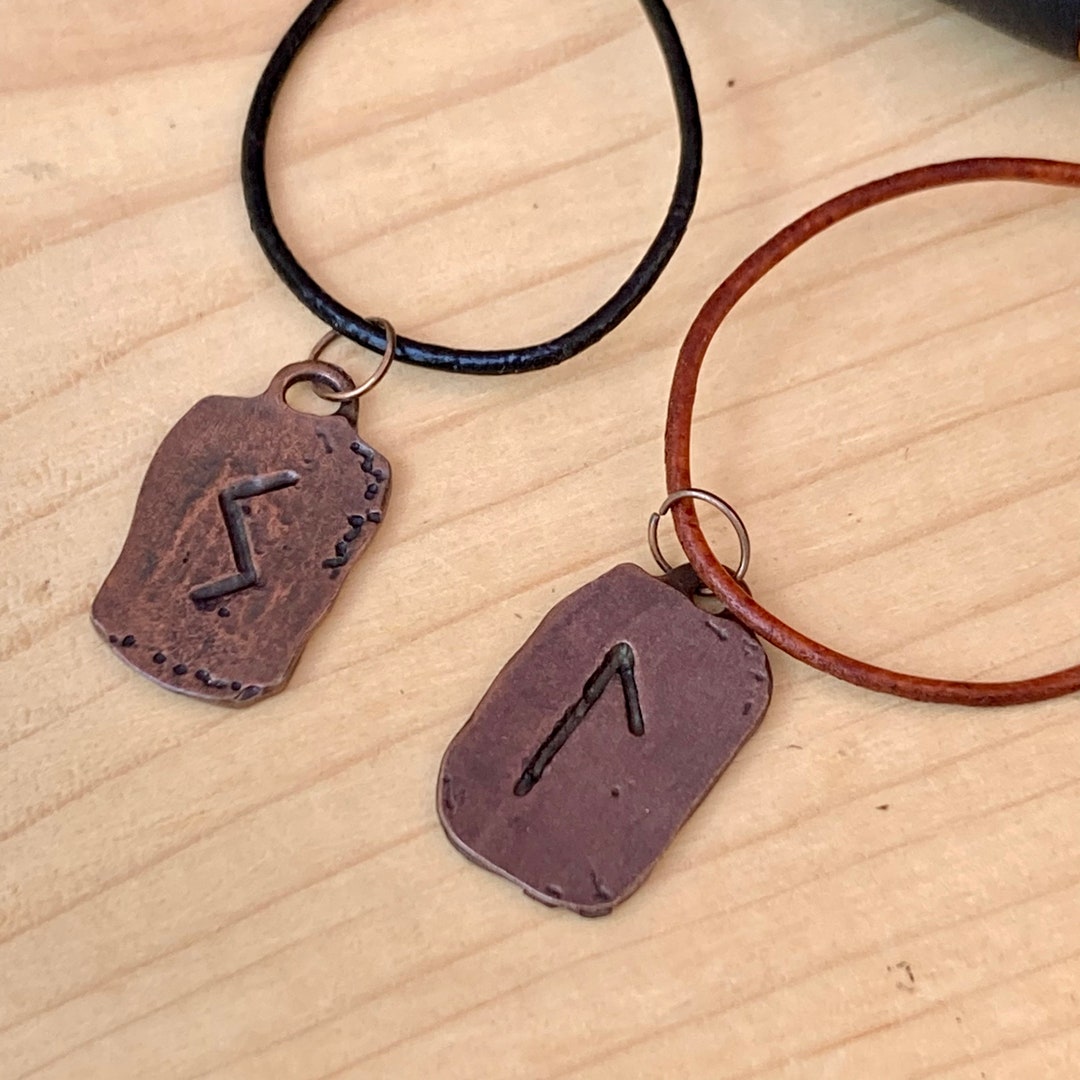 Self Confidence Rune Necklace, Sowilo Rune Necklace, Cycles Rune ...