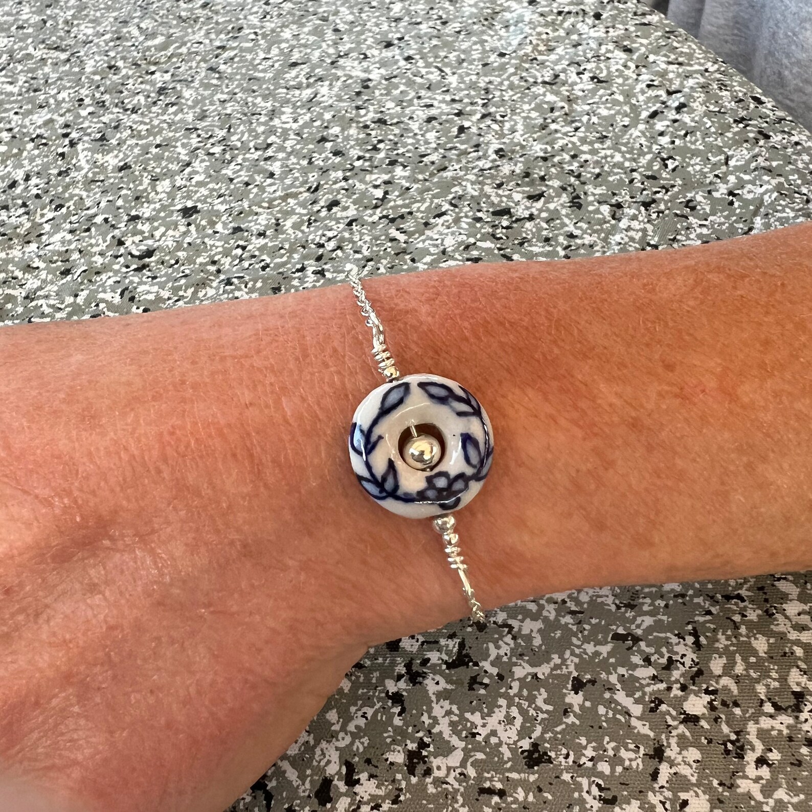 Delft Blue Willow Bracelet - Etsy