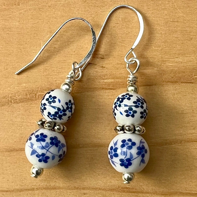 Delft Earrings - Etsy